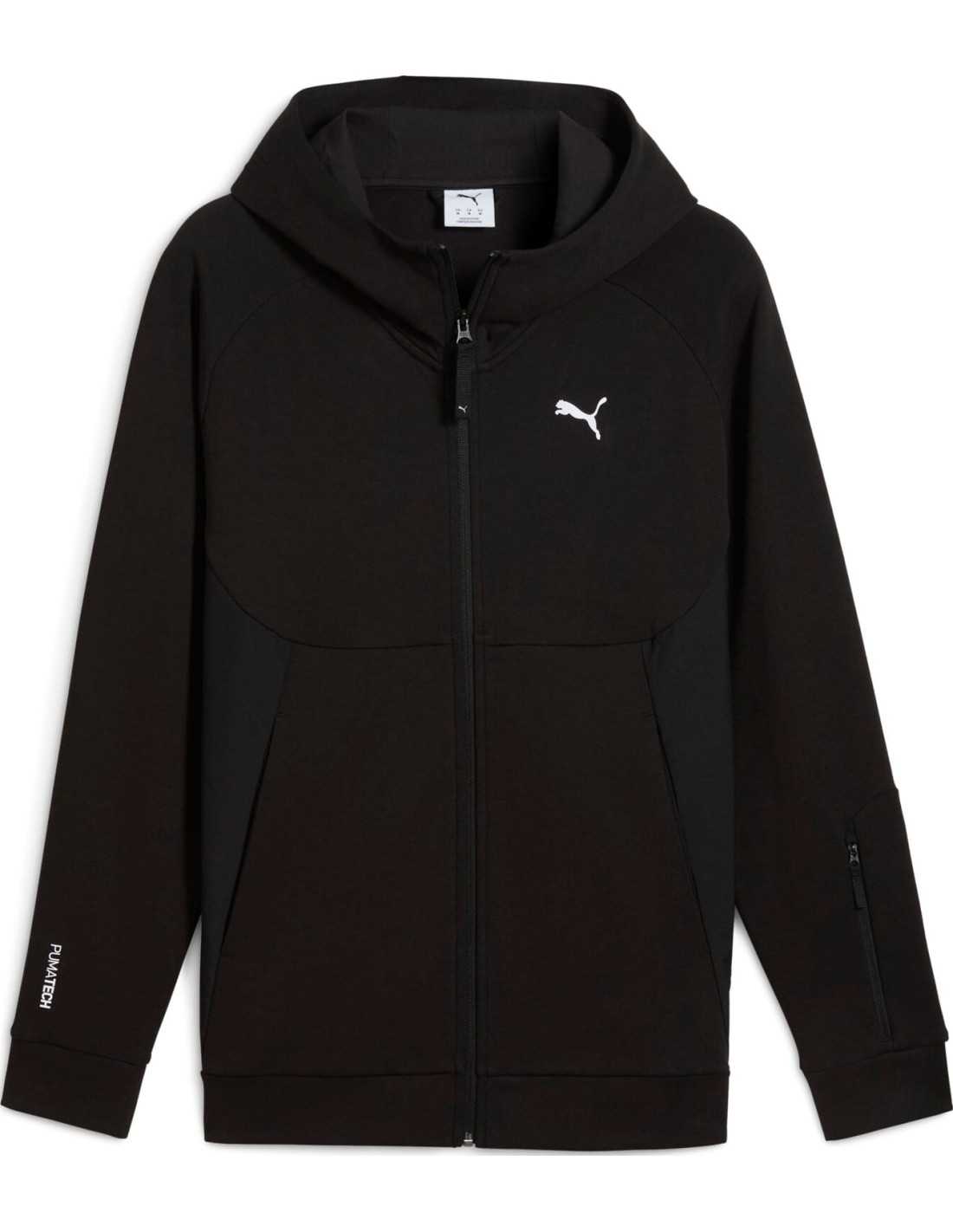 PUMATECH Full-Zip Ho Talla M Color PUMA Black-PUMA Whi