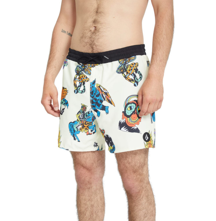 BOB MOLLEMA TRUNK 16" BOARDSHORT Talla XL Color LIGHT BEIGE